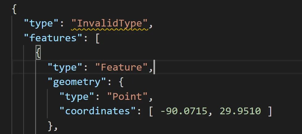 Working with GeoJSON and Visual Studio Code