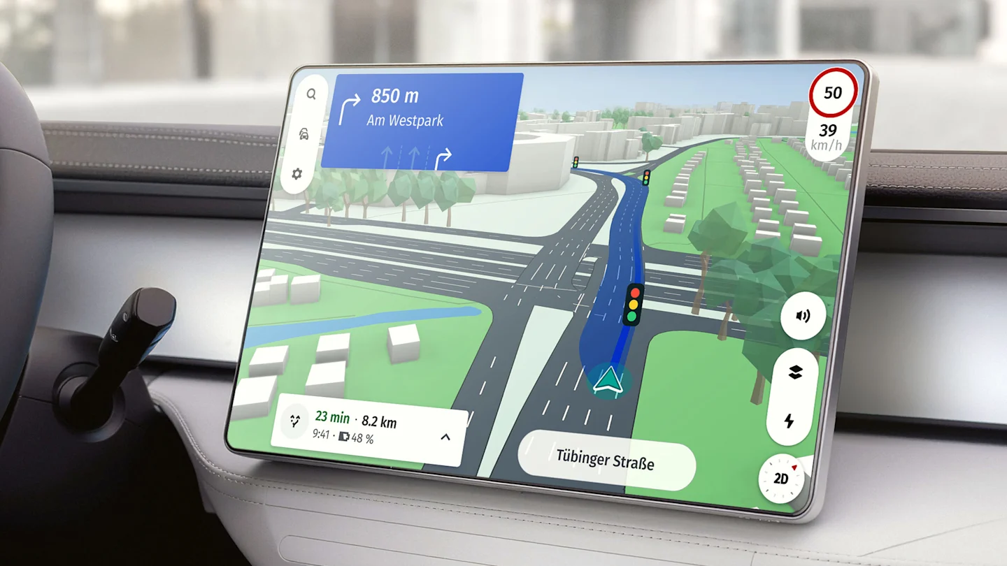 HERE Navigation | Connected Navigation | Applications | HERE
