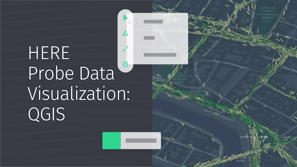 HERE Probe Data Visualization with QGIS