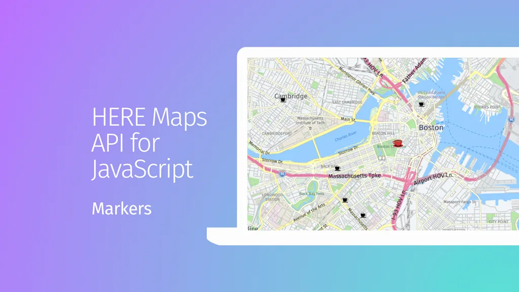 All about Markers in the HERE Maps API for JavaScript