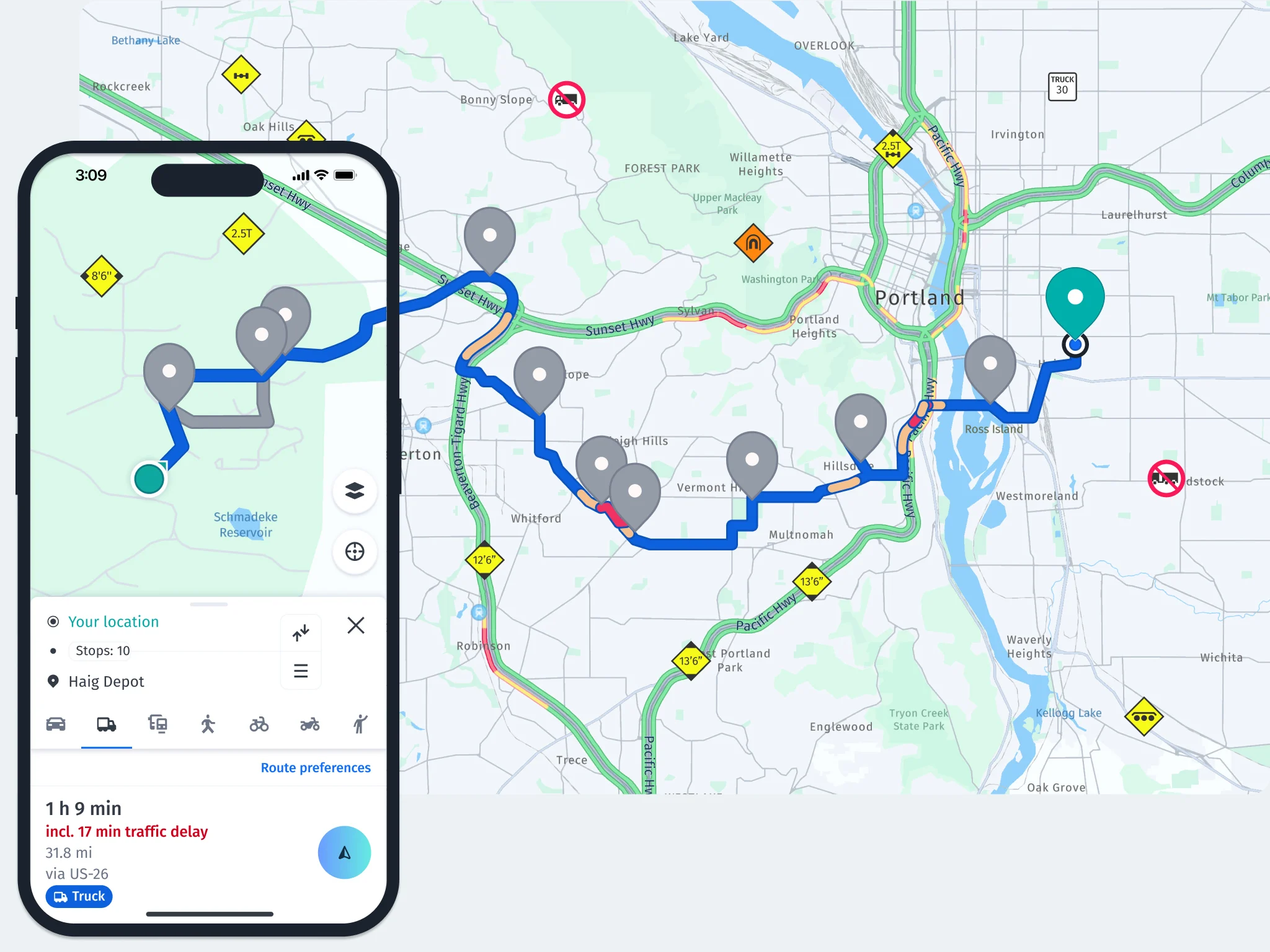 HERE WeGo Pro | Maps & Navigation | Applications | HERE