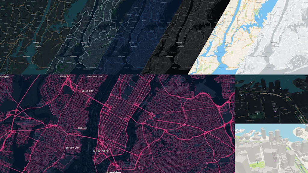 Create custom map designs with the HERE Style Editor