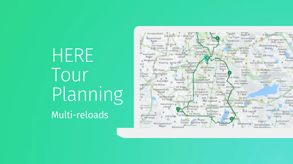 How to plan multiple trips with HERE Tour Planning