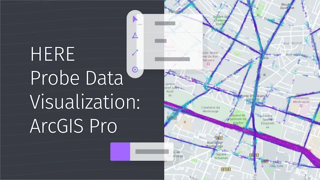 HERE Probe Data: Geospatial Analysis and Visualization