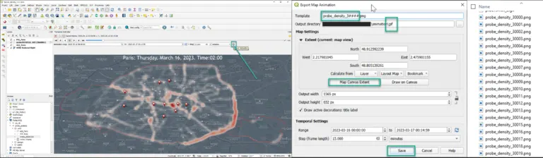 HERE Probe Data Visualization with QGIS