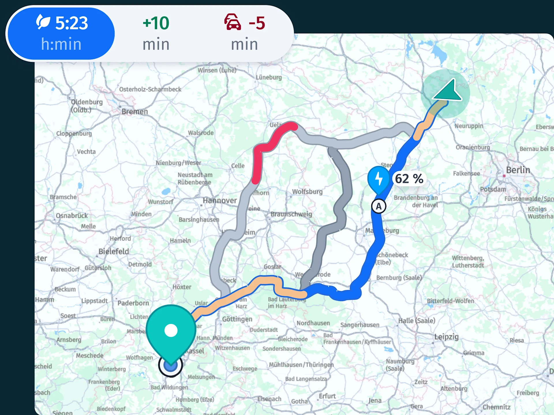 EV Routing and Charging
