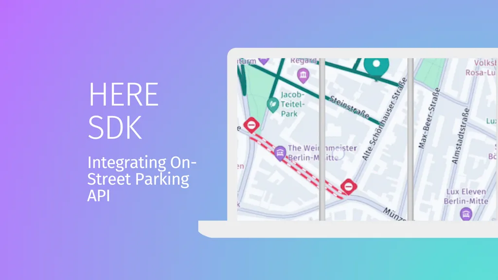 Integrating HERE On-Street Parking API via HERE SDK