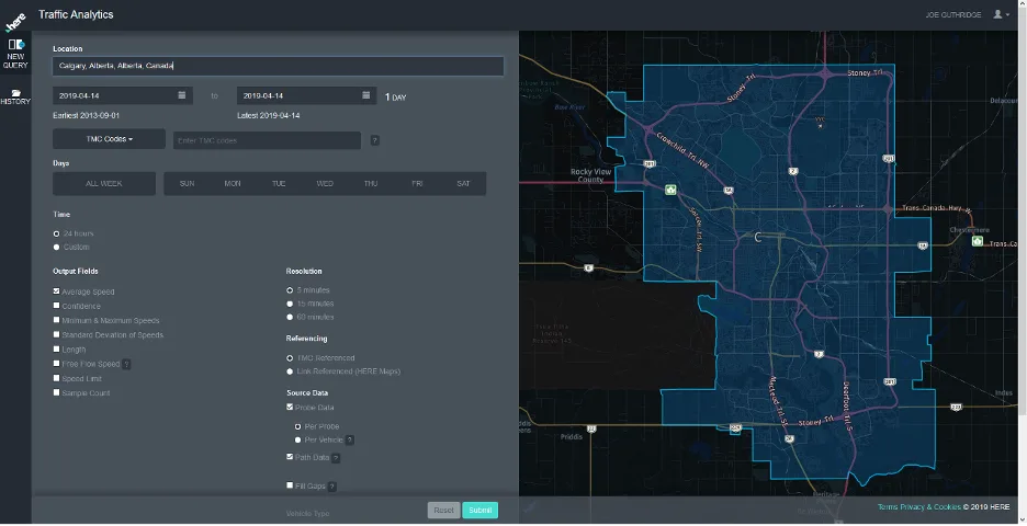 Traffic Analytics Speed Data