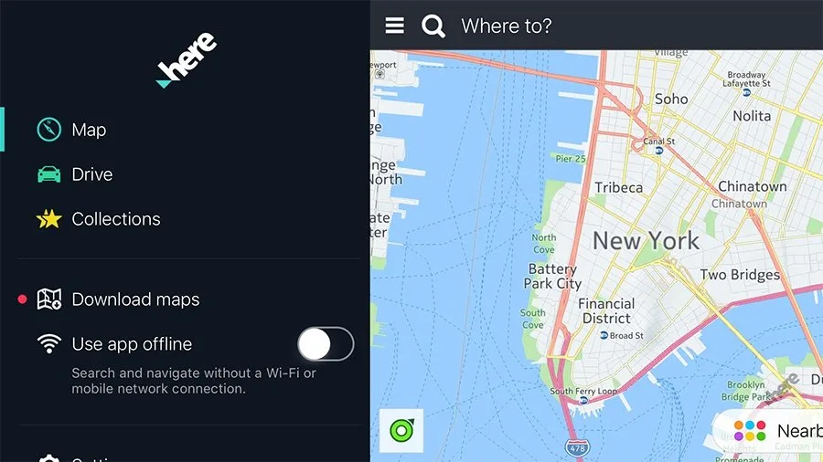 Download HERE maps update for extended coverage around the world