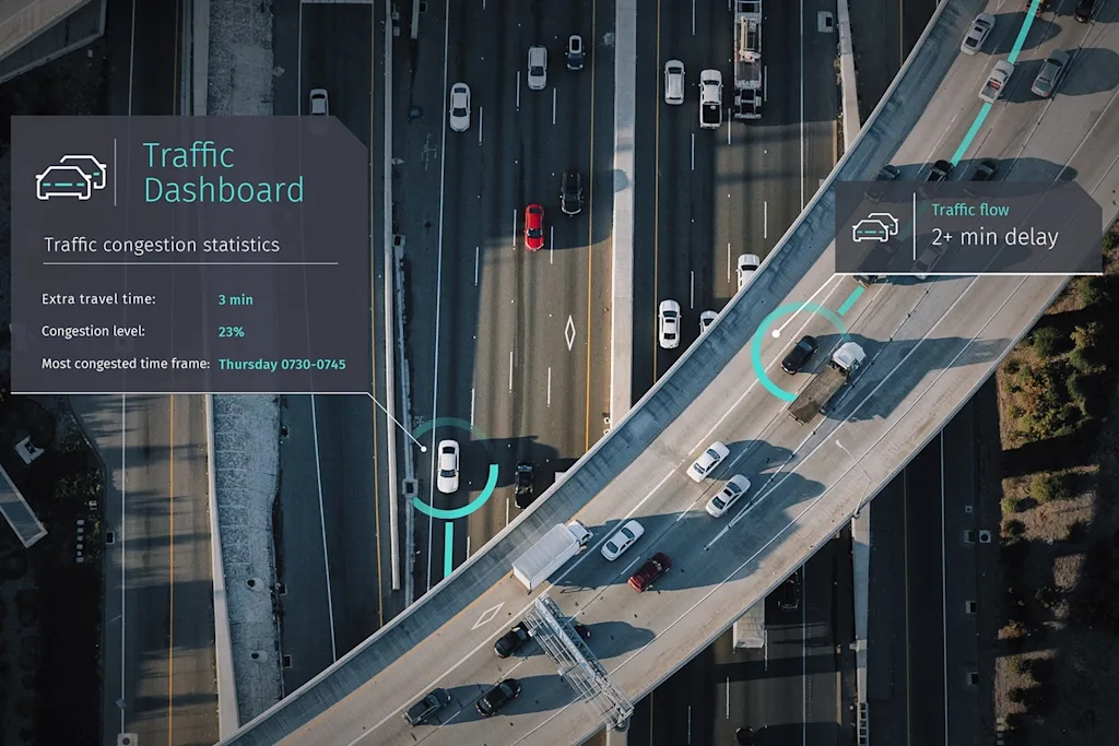 The HERE Traffic Dashboard reveals the detailed workings of city roads